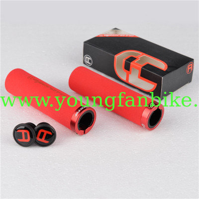 New Arrival  Environmental TPR Rubber&Alloy Handlebar Grips Lock Road bike MTBCycling Bicycle Comfort Antislip Handle