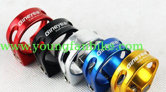 Titanium Light Bicycle Seat Post Clamp Bicycle Parts 19g 28.6/30.2/31.8mm/34.9mm Seatpost Clamping For MTB Road Bike