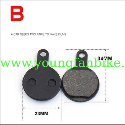 Semi-metal Disc Brake Clips for MTB Bicycle Disc Brake Pads for SHIMANO Cassette