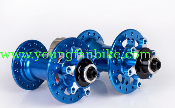Novatec Hub D711SB D712SB ultra-light disc brake bearing MTB mountain bike hubs 28h 32h Red Black color with Skewers