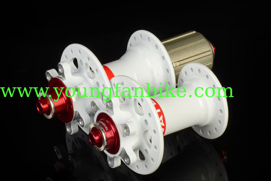Novatec Hub D711SB D712SB ultra-light disc brake bearing MTB mountain bike hubs 28h 32h Red Black color with Skewers