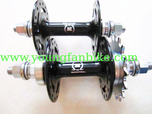 Novatec A165SBT/F166SBT Fixed Gear Hubs O.L.D 100/120mm for Track bike Wheel Filp Flop 20/24 32h Freewheel in Black Red