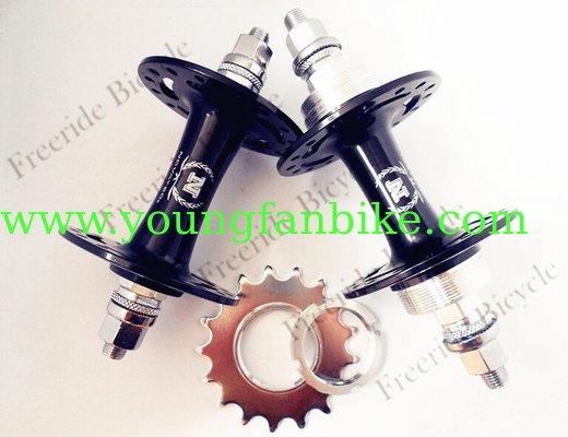 Novatec A165SBT/F166SBT Fixed Gear Hubs O.L.D 100/120mm for Track bike Wheel Filp Flop 20/24 32h Freewheel in Black Red