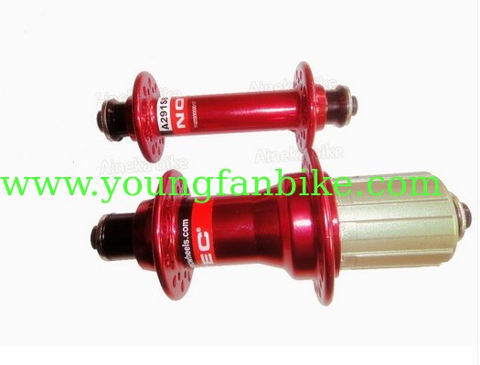 Light Novatec A291SB/F482SB aluminum hubs for road bike Shimano Cassette 20/24 holes with quick release