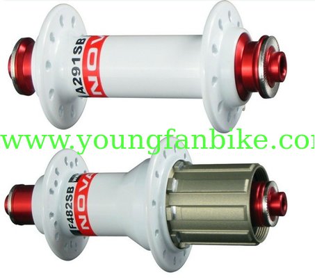Light Novatec A291SB/F482SB aluminum hubs for road bike Shimano Cassette 20/24 holes with quick release