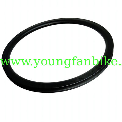 Full Carbon BMX Clincher Rim 520mm 24inch 35mm Depth 23mm Width Small Bike Wheel Basalt Braking Surface Clincher Tires R