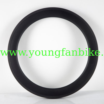 Full Carbon BMX Clincher Rim 520mm 24inch 35mm Depth 23mm Width Small Bike Wheel Basalt Braking Surface Clincher Tires R