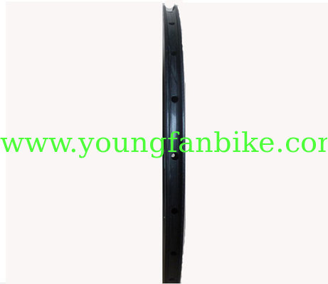 20inch BMX Rims 38mm Clincher Carbon fibre small wheels 406mm 23mm wide mini performance bike bmx wheels 3k matte finis