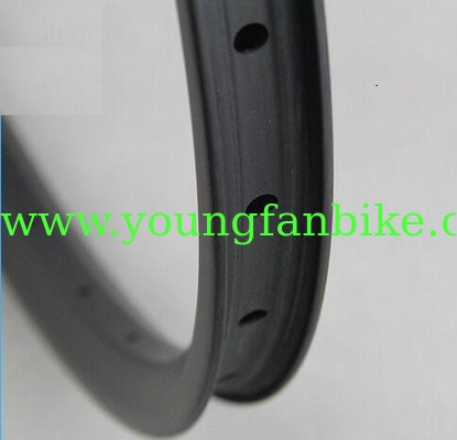 Carbon MTB bike 27.5er Clincher Hooklessr Rim ruote carbonio wheel 30mm width 25mm depth rims