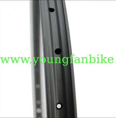 Carbon MTB bike 27.5er Clincher Hooklessr Rim ruote carbonio wheel 30mm width 25mm depth rims