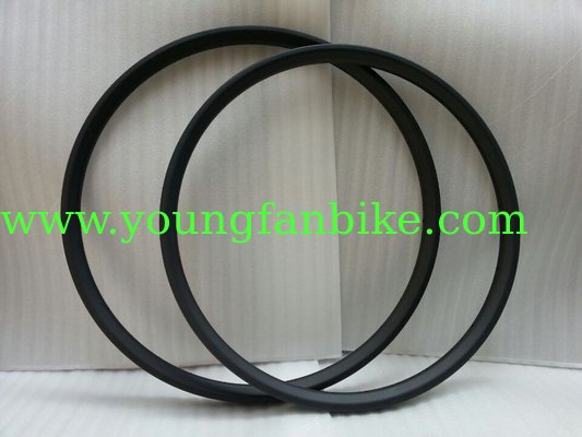 Rim 27.5inch Hookless 35MM Wide 25.5mm Depth ud matt full carbon MTB bicycle clincher RIMS for mountain bike