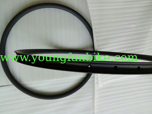 Rim 27.5inch Hookless 35MM Wide 25.5mm Depth ud matt full carbon MTB bicycle clincher RIMS for mountain bike