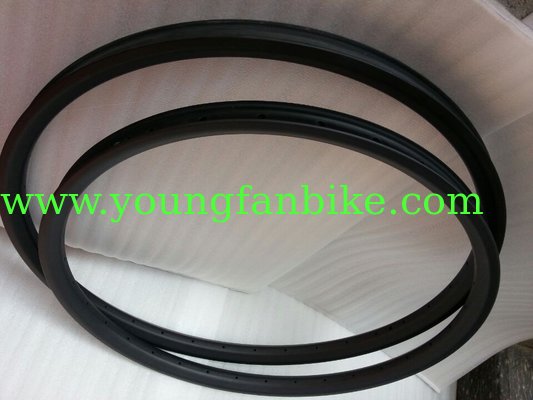 Rim 27.5inch Hookless 35MM Wide 25.5mm Depth ud matt full carbon MTB bicycle clincher RIMS for mountain bike