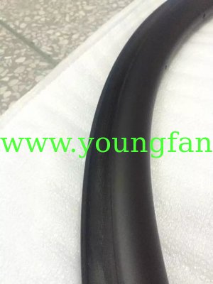 Carbon Clincher Compatible Tubuless Rims 700C 56MM 25mm Wide Road Bicycle Ruedas carbono carretera Compatible for V&Dis