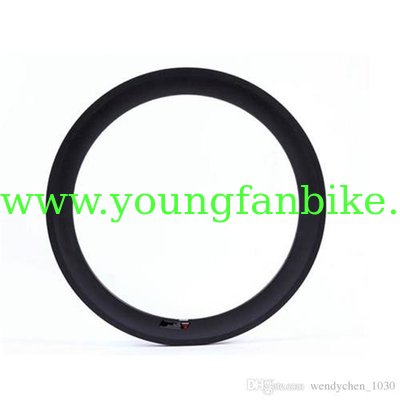 Carbon Clincher Compatible Tubuless Rims 700C 60MM 25mm Wide Road Bicycle Ruedas carbono carretera Compatible for V&Disc
