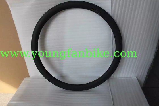 Clincher Compatible Tubuless Rim 700C 50MM 25mm Wide Road Bicycle Carbon Clincher Tubuless Rims Used for V&Disc Brake