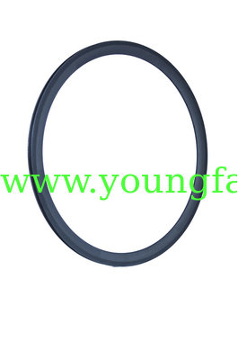 Compatible Tubuless Rims 700C 35MM 25mm Wide Road Bicycle Carbon Clincher Tubuless Rims Used for V&Disc Brake