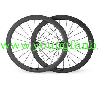 carbon China700c 50mm wheels clinche with 100% hand bulit 3k /matt /glossy finishroad bike