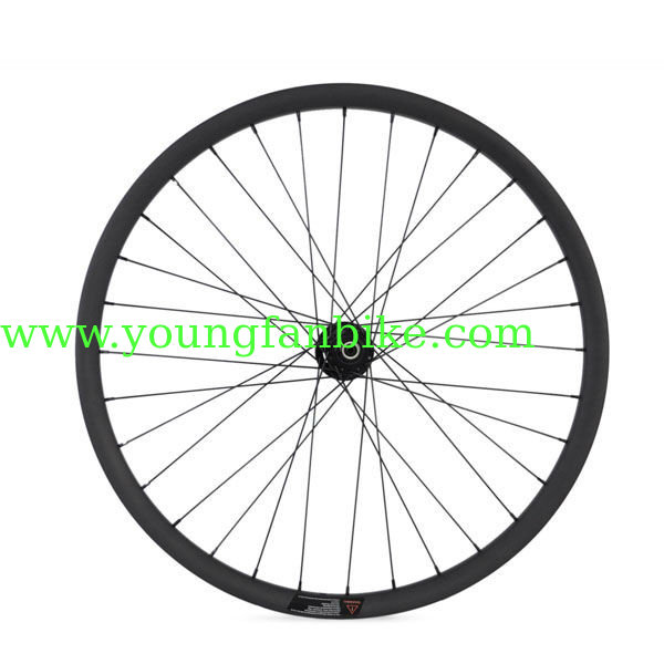 Hot sale strongest mtb 29inch bike carbon25*30MM clincher wheelset for mountain bicycle