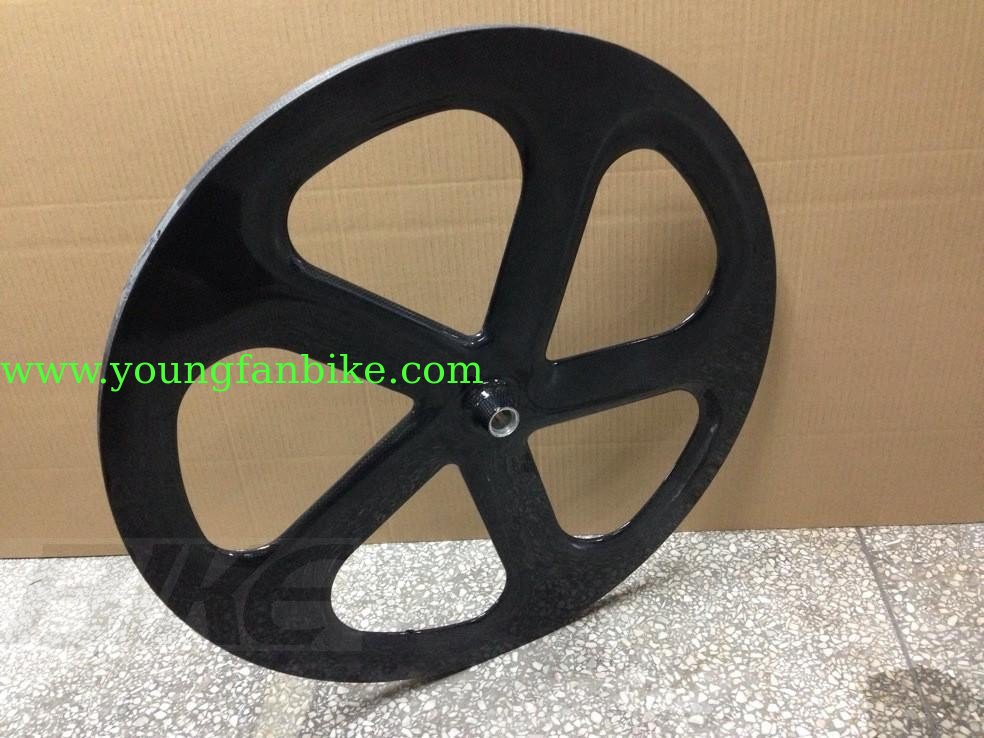 2014 Best fashion China 700c  five-Spoke carbon wheels clincher road rike wheel 5-spokes