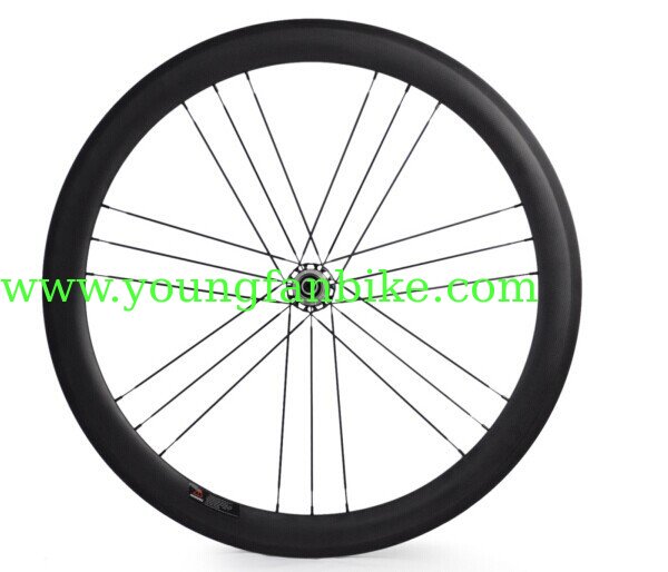 2014 new 700C G3 Geometry Straight Pull 50mm Tubular Carbon Road Bike wheelset 23mm Width