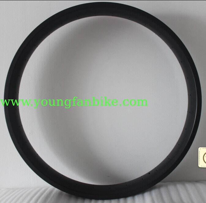 2014 Newest carbon fat bike wheel 26er snow bike rim 80mm width double wall carbon bike