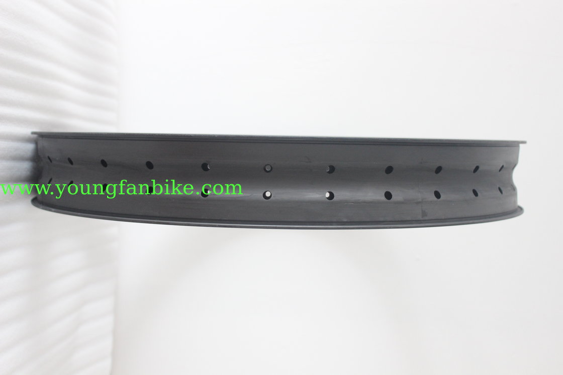 2014newCarbon fatbike wheels 26" 25mm depth Clincher snow wheel 80mm width fat bike wheels