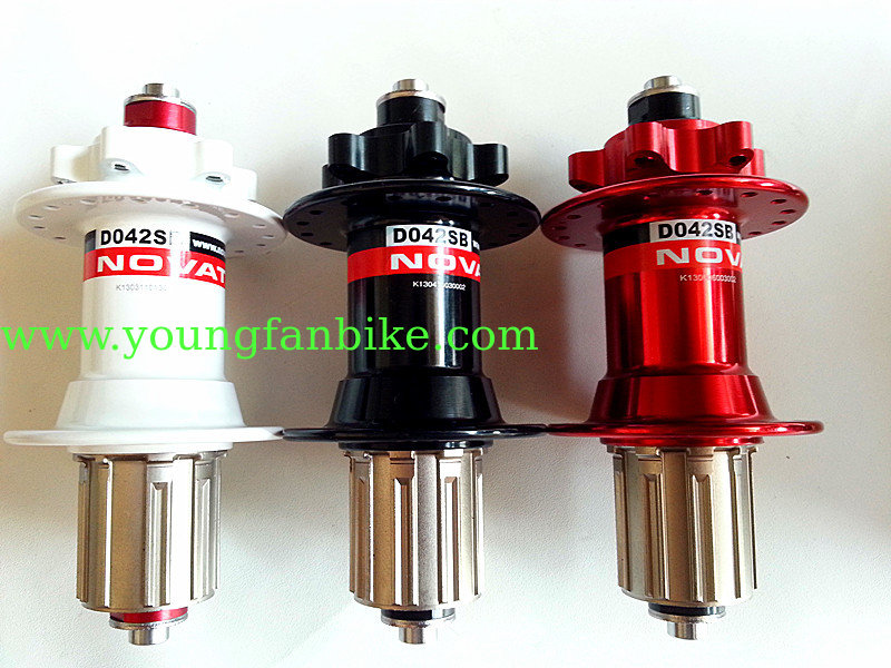 Novatec Hubs D042SB Disc Brake MTB  Alimunum&Steel Material24/28/32/36h Red Black White Silver Blue Gold Colors