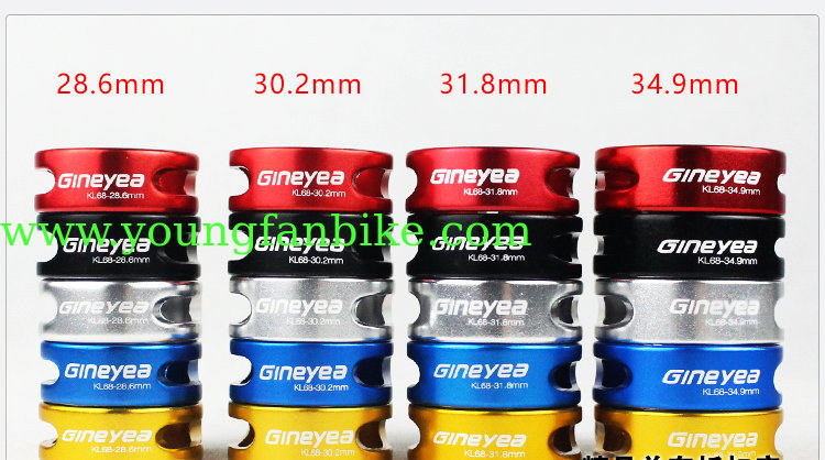 Titanium Light Bicycle Seat Post Clamp Bicycle Parts 19g 28.6/30.2/31.8mm/34.9mm Seatpost Clamping For MTB Road Bike