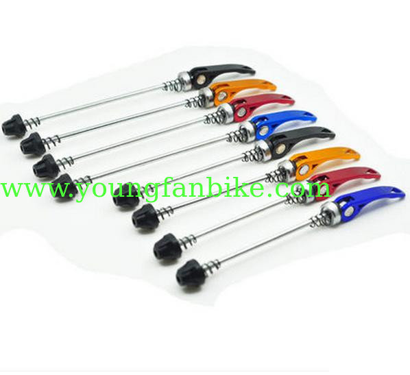 High Quality Alloy Material Road Bike &MTB  Wheel Hub Skewers Quick Release Axle QR 143/183mm Multi-color Use