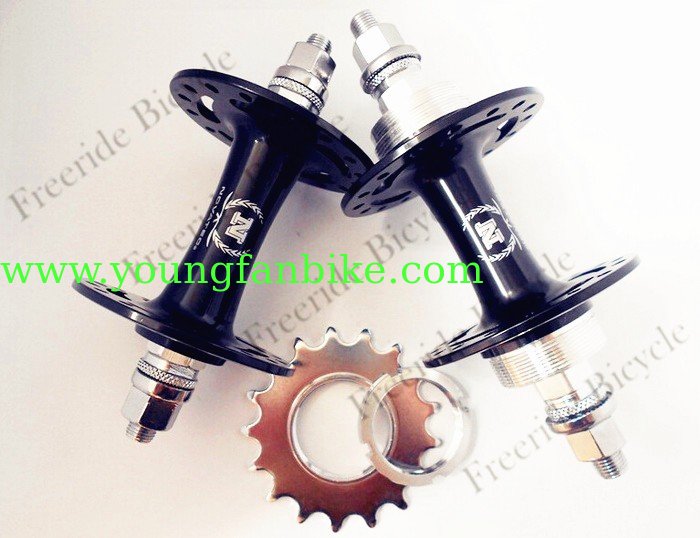 Novatec A165SBT/F166SBT Fixed Gear Hubs O.L.D 100/120mm for Track bike Wheel Filp Flop 20/24 32h Freewheel in Black Red