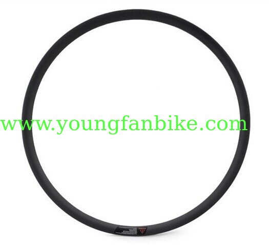 MTB Carbon Hookless Rim 29er 42MM Width 28mm Depth for Moutain Bike Wheel 24/28/32/36h Ud matte 3k glossy finish
