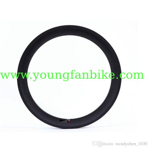 Carbon Clincher Compatible Tubuless Rims 700C 60MM 25mm Wide Road Bicycle Ruedas carbono carretera Compatible for V&Disc
