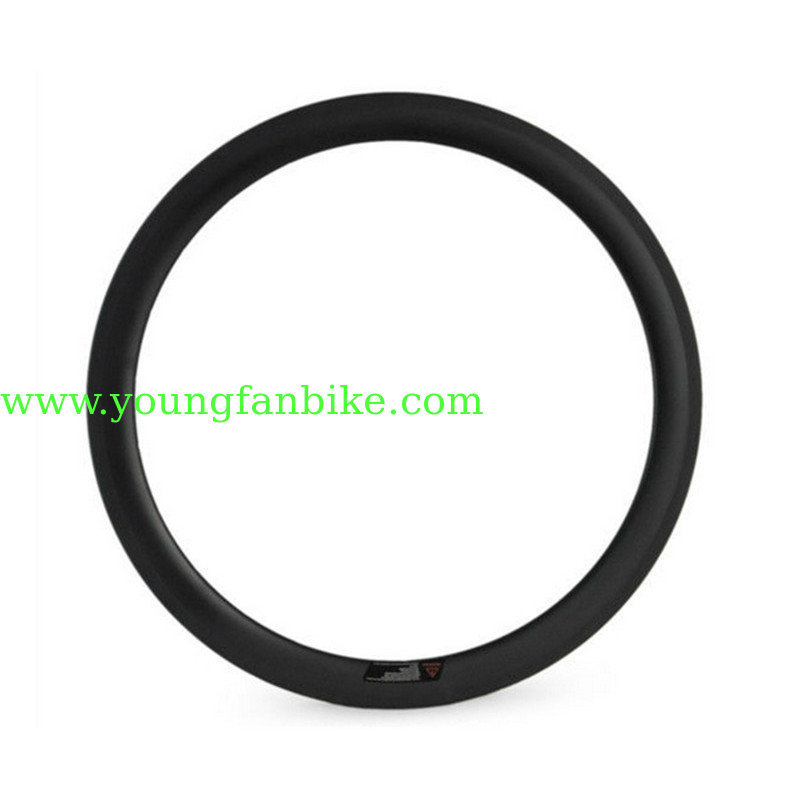 Carbon Clincher Compatible Tubuless Rims 700C 50MM 23mm Wide Road Bicycle Ruedas carbono carretera Compatible for V&Dis
