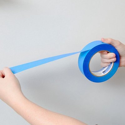 Masking Use and Heat-Resistant Feature colorful blue painters tape
