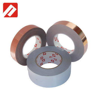 China Manufacturer Copper Foil Rolled Tape With Conductive Adhesive for electrical use