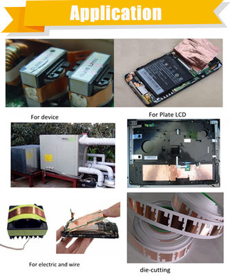conductive copper foil adhesive tape for EMI shielding, free sample to test