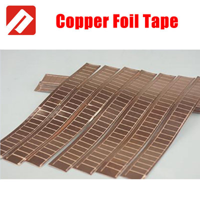 Conductive Copper Self Adhesive Tape , Insulated copper tape 5mm