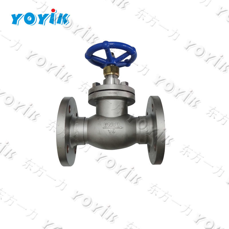stainless steel globe throttle check valve (flange) 50LJC-1.6P with reverse flange by yoyik