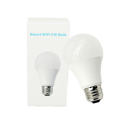 Smart Home Alexa Voice Control Cold and Warm E27 WiFi Smart Led Bulb