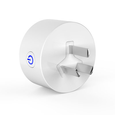Top sale AU standard round alexa google assistant WIFI smart power plug