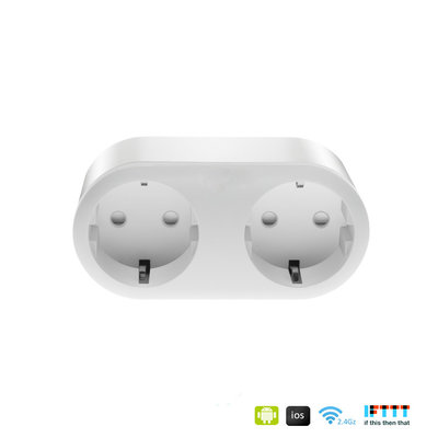 Alexa Google voice control EU Wifi Smart Plug with energy monitoring for Home Automation