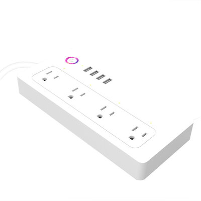 Wifi smart power strip 4 outlets with USB Amazon Alexa Wireless wifi smart power strip