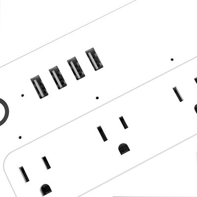 Wifi smart power strip 4 outlets with USB Amazon Alexa Wireless wifi smart power strip