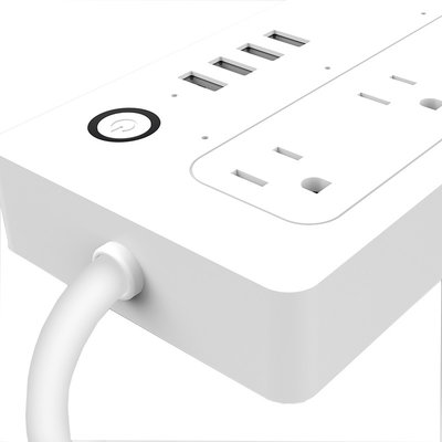 Wifi smart power strip 4 outlets with USB Amazon Alexa Wireless wifi smart power strip