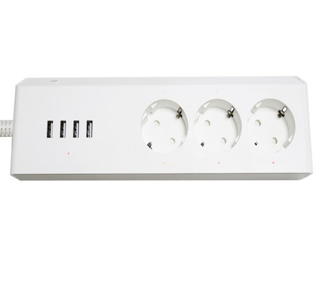 Ready to Ship In Stock Fast Dispatch USB WIFI smart power strip with 4 USB 5V 3.1A charging port