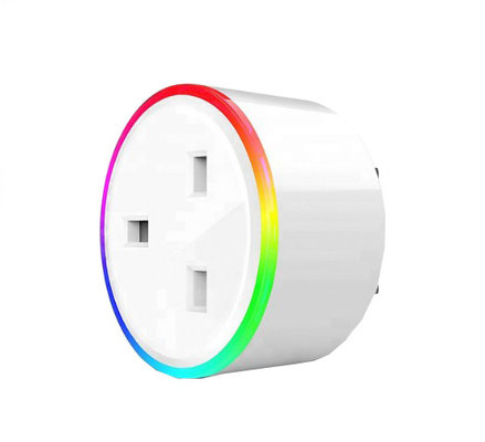 UK standard Smart WIFI Plug with night lighting APP iOS and Android