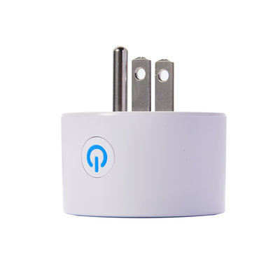 Wireless wifi mini timer function power socket smart plug with alexa voice enabled control