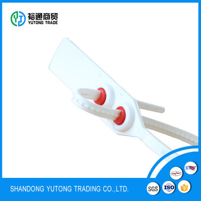 colors of seal tamper evident security plastic seal with bar code number