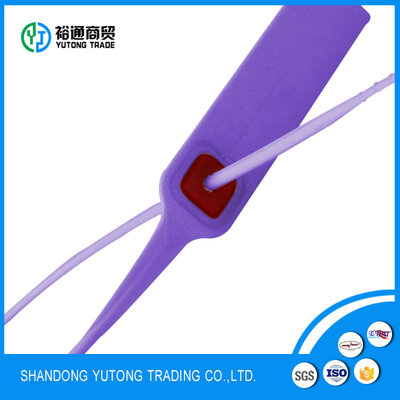 one time use Disposable tamper evident plastic security seal for transport